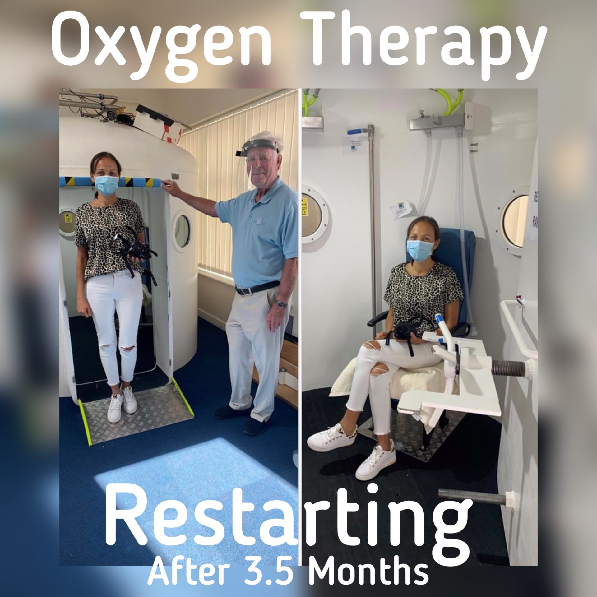 Re-starting oxygen therapy again after 3.5 months - The Samson Centre ...