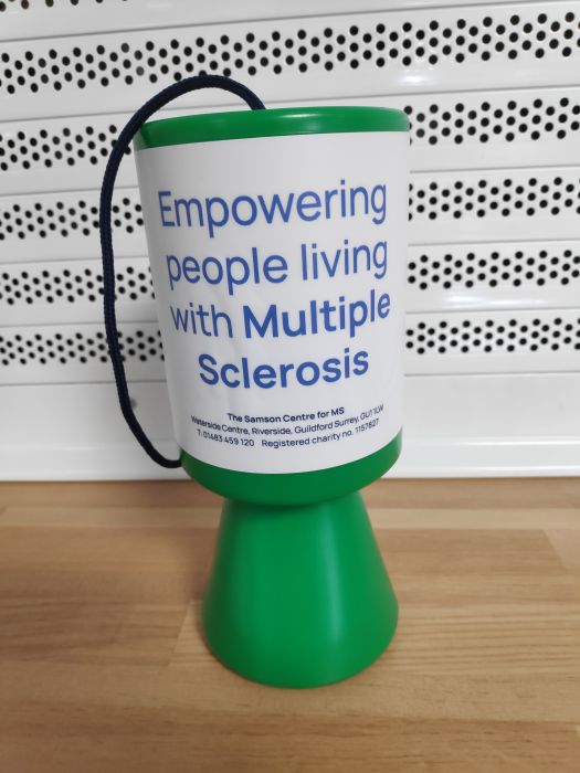 New collecting tins for the Centre - The Samson Centre for Multiple ...