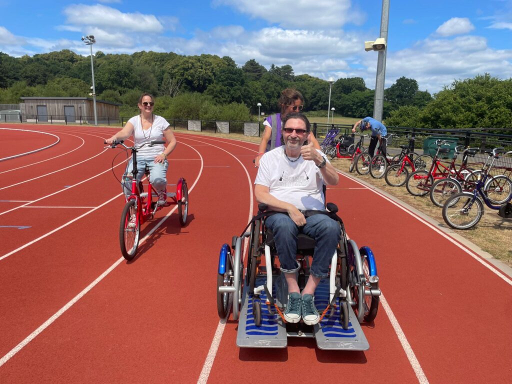 Wheels for All session at Woking Sportsbox on 5 July. - The Samson ...