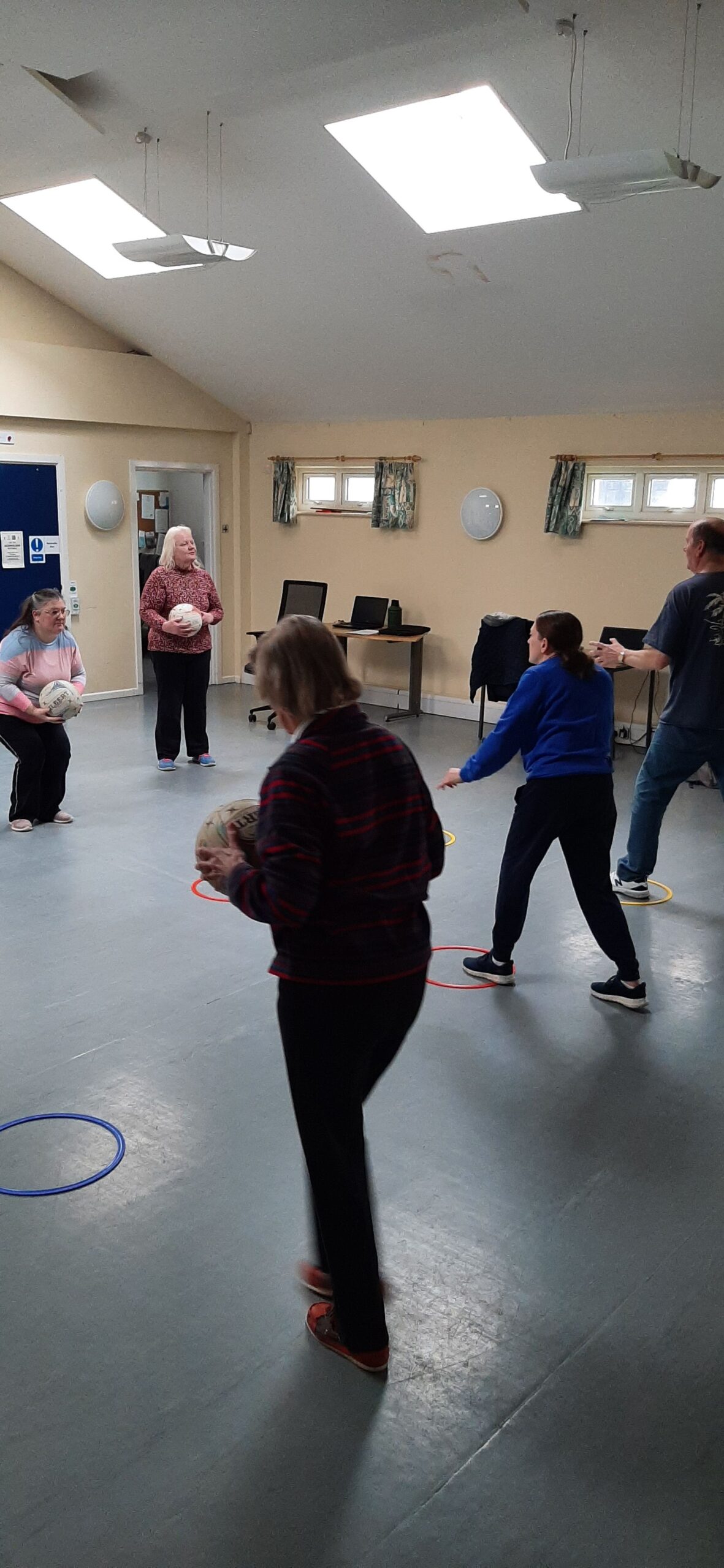 Ball drills class at the Centre on 21 April. - The Samson Centre for ...